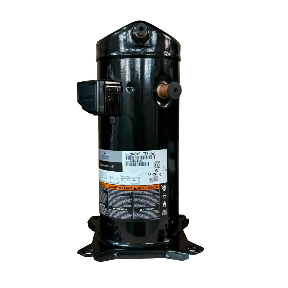 Compressor Scroll ZR48 4 TR 380V Trifásico Copeland